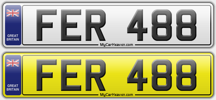 Replacement Number Plates, Show Plates or just fun Car Number Plates ...